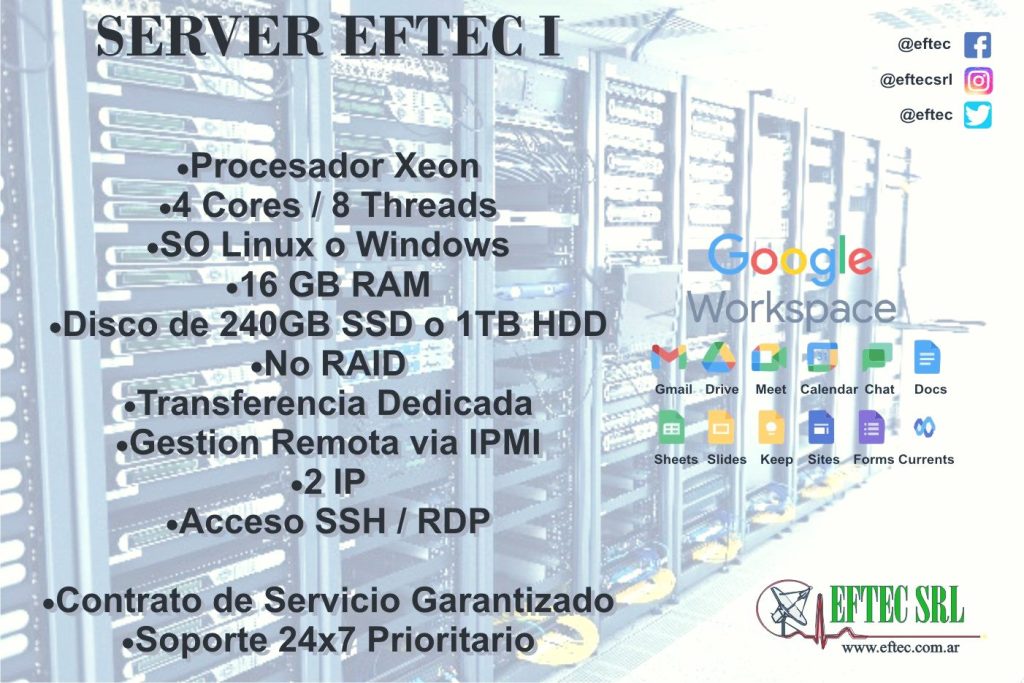 SERVER EFTEC l – EFTEC SRL